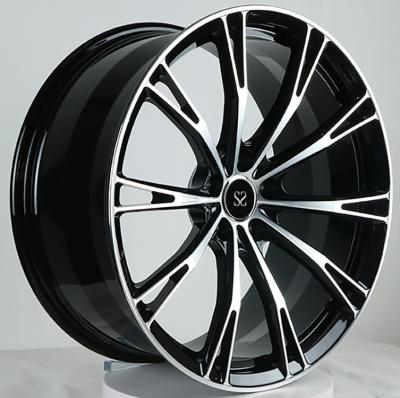 China Audi allroad C7 Forged Wheels 20x9.0/ET32/21/5x112/66.6 Gloss Black Machined Face for sale