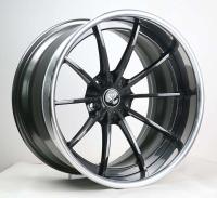 China 19x9.5ET15/19x11ET20/5x120/72.6 3 Piece Forged Wheels For BMW E46 M3 for sale