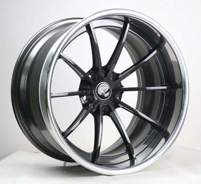 China 19x9.5ET15/19x11ET20/5x120/72.6 3 Piece Forged Wheels For BMW E46 M3 for sale