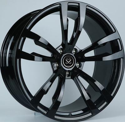 China 22x10ET30/22x11ET30 Replica BMW Wheels Customized Gloss Black for sale