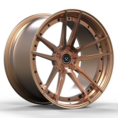 China Custom 2 Piece Forged Wheels 22x10 22x11 For BMW X7 2021 for sale