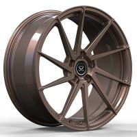 China 22x10.5 5x130 18ET Gloss Bronze Custom Forged Rims For BENZ G63 for sale