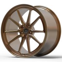 China G70 BMW 760 Custom 1-PC Forged Rims 22x9.5 and 22x11 Gloss Bronze for sale