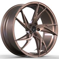 China 5x112 20x9 And 20x10.5 Twins Styles Gloss Bronze Forged Rims For E63 AMG –W 213 for sale