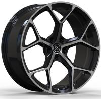 China 10x19ET20/11.5x19ET30/5-120/72.56 Forged Wheels Gloss Black Machined Face For BMW M3 E92 for sale