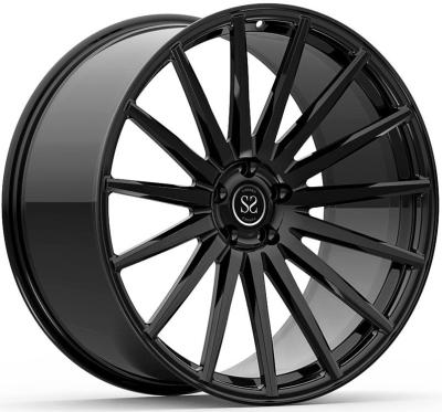 China 22x9.5 And 22x11 Gloss Black Forbed Wheels For G70 BMW 760 for sale