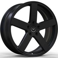 China 22x9.0ET25/22x10ET35/5x114.3/70.5 Custom Gloss Black Rims For Ford Explorer 2021 for sale