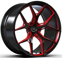 China Custom Gloss Black Forged Monoblock Rims Alfa Romeo Giulia 20x9.5 20x11 5x110 Bolt Pattern for sale