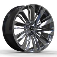 China 23x11 Custom Forged Rims Hyper Silver For Bentley Benttayga for sale