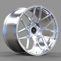 China Porsche 996 Turbo Clear Brushed 1-PC Forged Wheels 18x9 And 18x12 for sale
