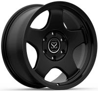 China Mercedes-Benz V class 18x7.5 Satin Black Custom Forged 1-PC Rims for sale