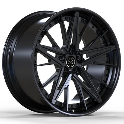 China BMW 850i Coupe Custom Forged 2-PC Rims 21x9.5 and 21x10.5 for sale