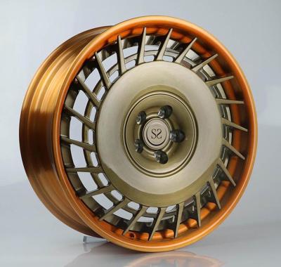 China Custom 2-Piece Forged Wheels 17-24 Inch Universal Fit for sale