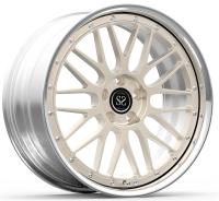 China Custom 2-Piece Forged Wheels 17-24 Inch Universal Fit VIA Certified for sale