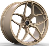 China 19x9.5 and 10.5 Bronze Custom 1 Piece Forged Wheels for 2004 E46 M3 for sale
