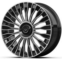 China Gloss Black Machined Spokes 23