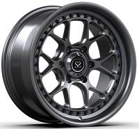 China 6x139.7 20x8.0 Custom Forged 1-PC Rims Satin Grey for sale
