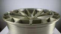 China Light Gold Brushed 20x9.5 2-PC Rims for 2002 Audi RS6 for sale