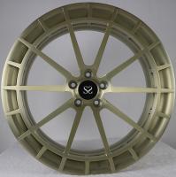 China Light Gold Brushed 20x9.5 2-PC Rims for 2002 Audi RS6 for sale