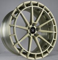 China Light Gold Brushed 20x9.5 2-PC Rims for 2002 Audi RS6 for sale