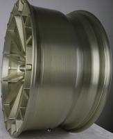China Light Gold Brushed 20x9.5 2-PC Rims for 2002 Audi RS6 for sale