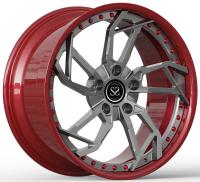 China 20x9.5 and 21x12 Custom 2-PC Forged Rims for Porsche Carrera 992 for sale