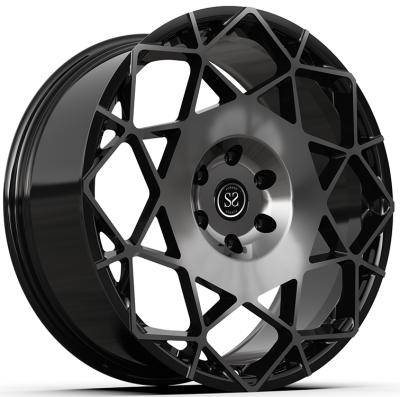 China 24x10 Black Polished 6-139.7 Forged 1-PC Rims for 2021 Cadillac Escalade for sale