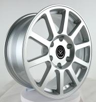 China 20x10   ET-11/6x139.7/106.1 Silver forged rims for FJ Cruiser for sale