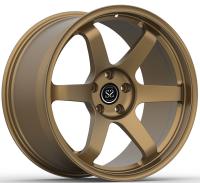 China 22x9.5ET12/22x11ET32/5x112/66.6 Bronze 1 Piece Forged Wheels for BMW 7series G70 for sale