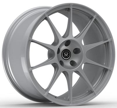 China Lamborghini Urus 24x10 and 24x13 Silver Custom 1 Piece Forged Wheels for sale