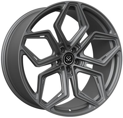 China 22x9.5 and 22x10.5 Grey Custom 1-PC Forged Rims for BMW X7 G07 for sale