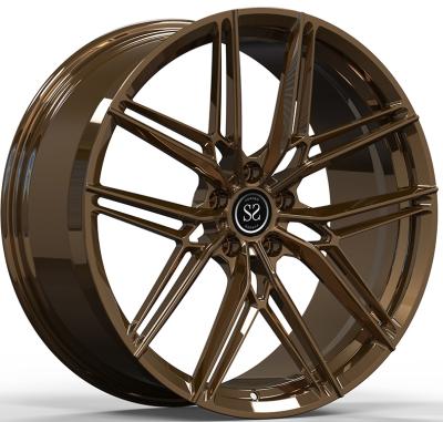 China 2006 Honda Odyssey Polished Bronze Forged 1 Piece Forged Wheels for sale