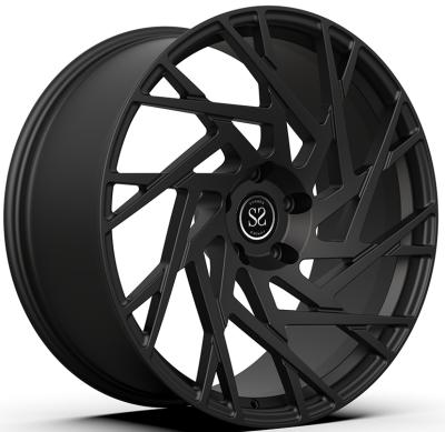 China MERCEDES-BENZ S-КЛАСС W221 20x8.5 Black Custom 1-PC Forged Rims for sale