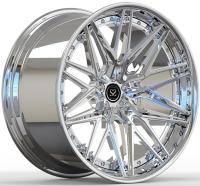 China Chrome Custom 2-PC Forged Rims 20x9.0 and 20x11 for Mercedes E63 AMG for sale