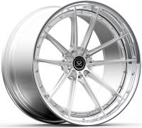 China BMW M5 F80 Polished Lip and Brushed Disc 21x10 and 21x11 Custom 2-PC Rims for sale