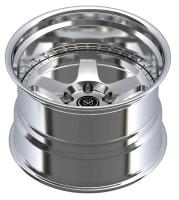 China 2016 Nissan 370z Base model 18x8.5 and 18x9.5 Polished Custom 2-PC Rims for sale