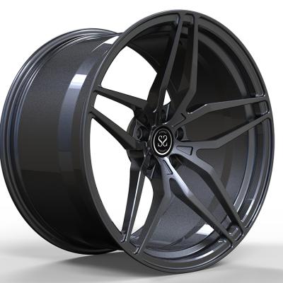 China Audi TT2021 19x8.5 Gun Metal Custom 1 Piece Forged Wheels for sale