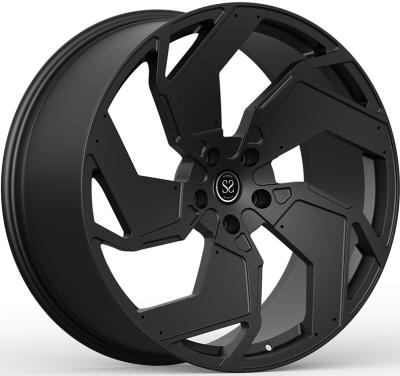 China Mercedes-Benz E Class AMG 20x8.0 and 20x9.0 Matt Black 1-PC Forged Wheels for sale