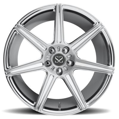 China 2-PC 17 18 19 20 21 22 Inch Silver For Lamborghini Hurancan Wheels 1-PC Forged Alloy Custom Rims for sale
