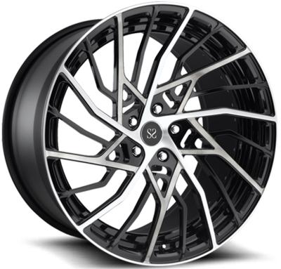 China 19-Inch Forged Alloy Wheels for Lamborghini Aventador 139.7mm PCD 5x120 5x112 Custom Rims for sale