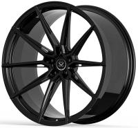 China 21x9.5 and 21x11 Piano Black Custom 1-PC forged Rims with 5x130 bolt pattern for Porsche for sale