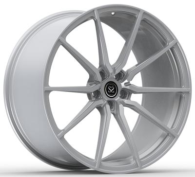 China 21x9.5 and 22x12 Silver Custom 1-PC Forged Rims for Ferrari F12 for sale