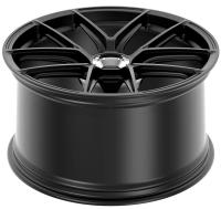 China Staggered 20 and 21 inches Satin Black Custom 1-PC Forged Wheels for Corvette C8 2021 for sale