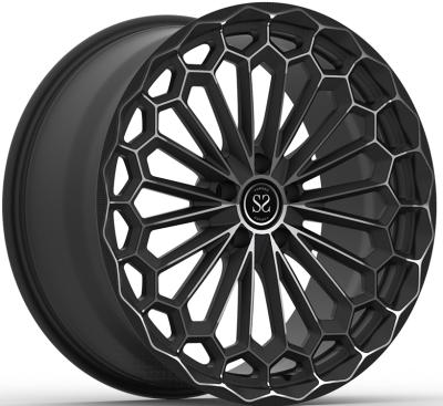 China 2019 BMW M2 19x9 and 19x10 Black Machined Face 1-PC Forged Rims for sale