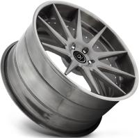 China 20x10.5 20x12 2PC Forged Rims Gloss Barrel Black Disc For Nissan GT-R for sale