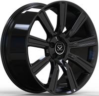 China Land rover Discovery 5 2017 year 3.0 diesel 21x9.0 Gloss Black 1 Piece Forged Wheels for sale