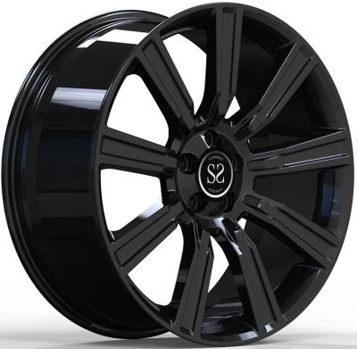 China Land rover Discovery 5 2017 year 3.0 diesel 21x9.0 Gloss Black 1 Piece Forged Wheels for sale