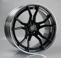 China Audi R8 Gloss Disc and Polished Lip 20x8.0 and 20x11 Custom 2-PC Rims for sale