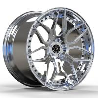 China Chrome 2 Piece Forged Wheels 21