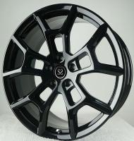 China Heavy Duty 5x127 22x10 Gloss Black 1-PC Rims for  Grand Cherokee srt 8 2013 for sale